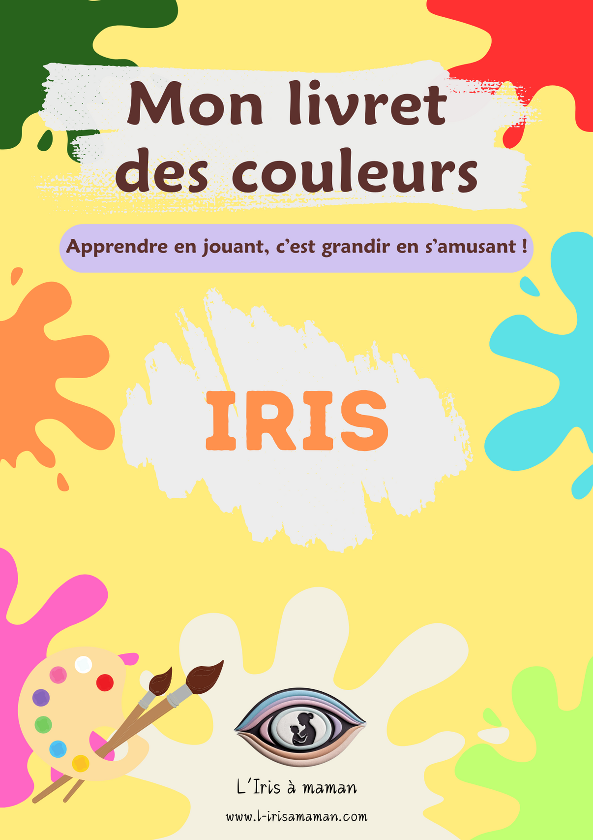 Mon livret des couleurs – L'Iris à maman
